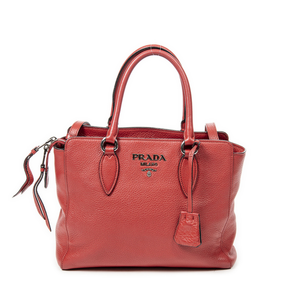Prada | Bags | Prada Medium Convertible Zip Tote | Poshmark